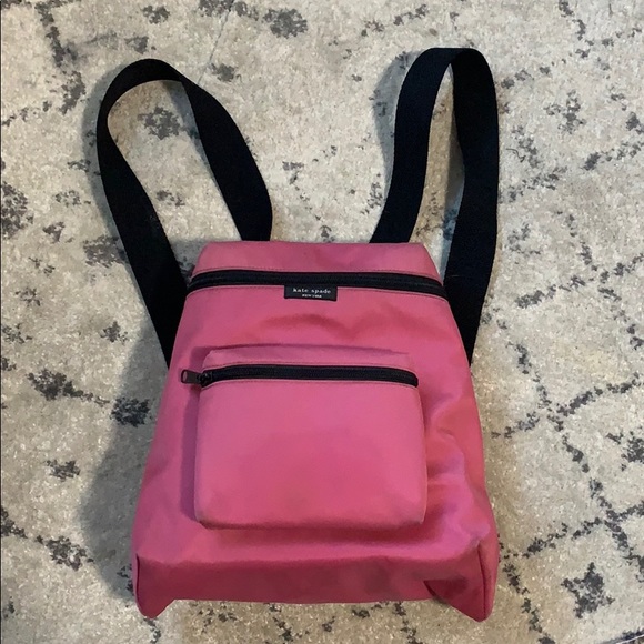 kate spade | Bags | Kate Spade Nylon Backpack Pink | Poshmark